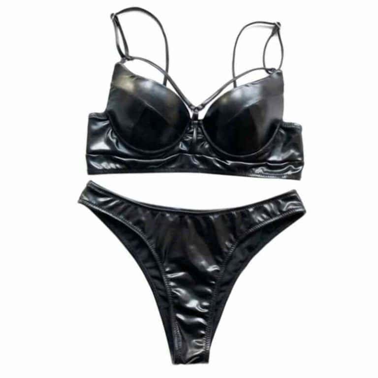 Bikini Sexy Vinyle Latex House
