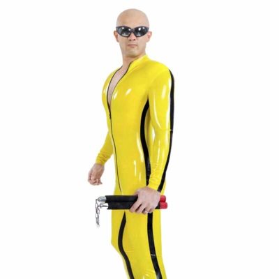 Combinaison Latex Rayée | Latex House